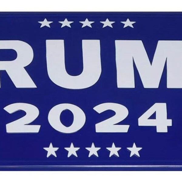 Trump 2024 License Plates - Etsy