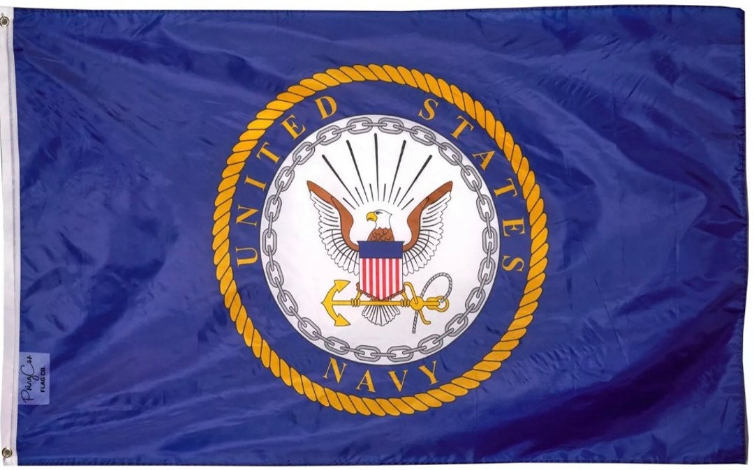 United States Navy Flag USN Emblem Banner US Military Pennant New 3x5 ...