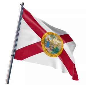 Florida State Flag 3x5 Ft Fade Resistant Double Stitched Flying Edge ...
