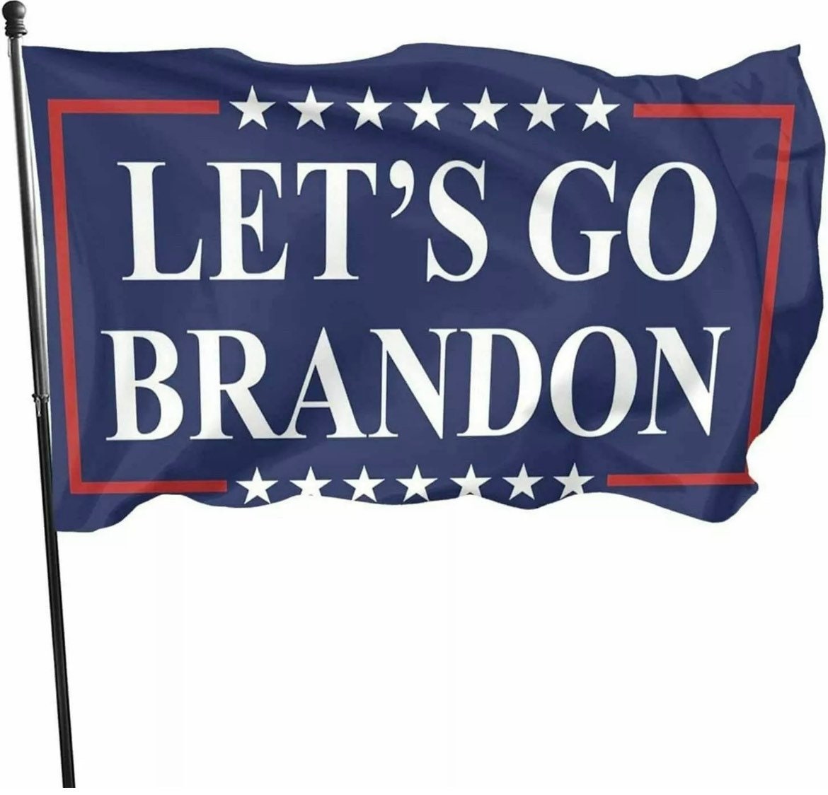 Lets Go Brandon Flag 3x5ft Funny Anti Biden Flag House or Garden Flag ...