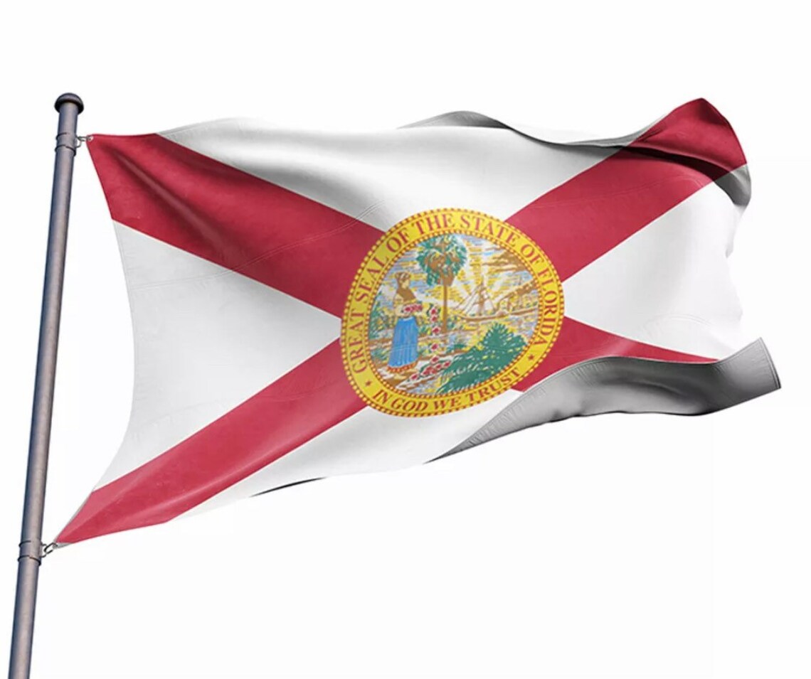 Florida State Flag 3x5 Ft Fade Resistant Double Stitched - Etsy