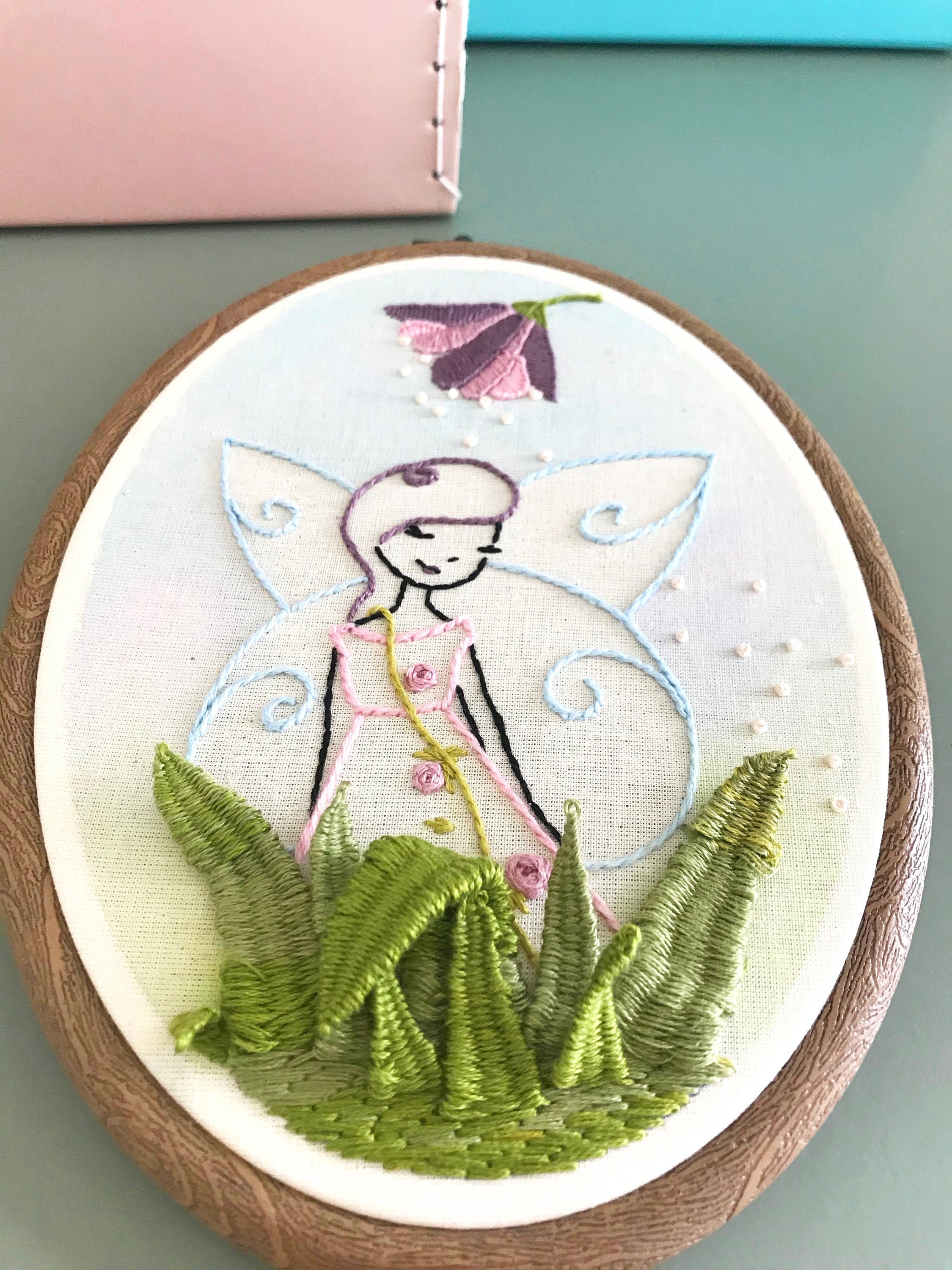 Cute Fairy - PDF Hand Embroidery Pattern - Etsy