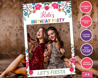 Fiesta Photobooth Frame - Etsy