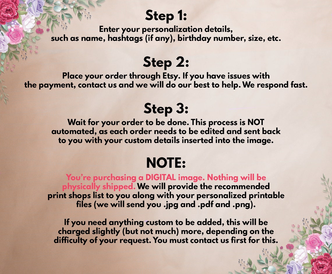 Personalized Digital Facebook Photo Booth Frame Prop - Etsy UK