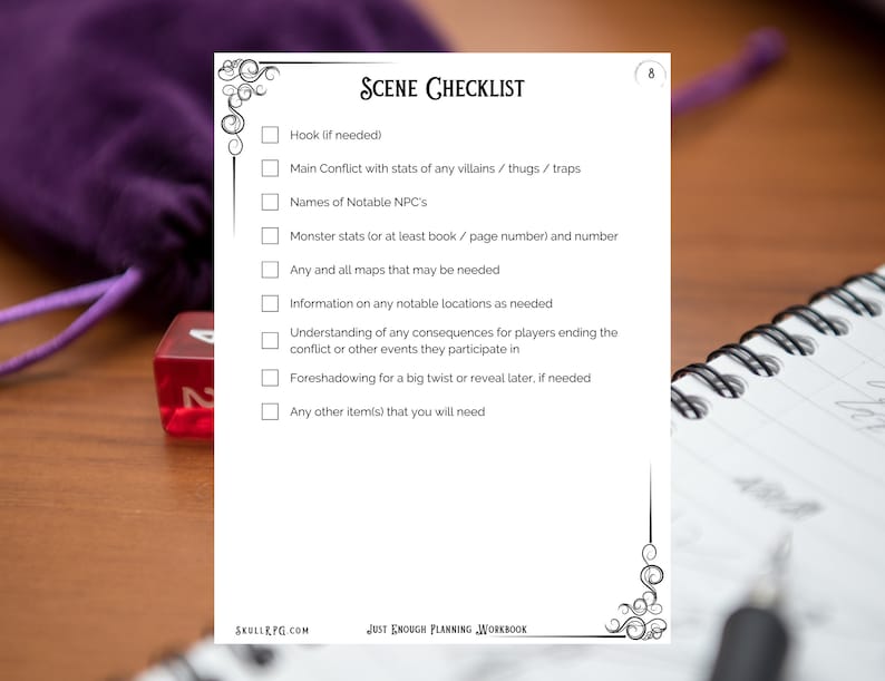 Dungeon Master Campaign Planner to Plan Your Entire TTRPG With Story ...