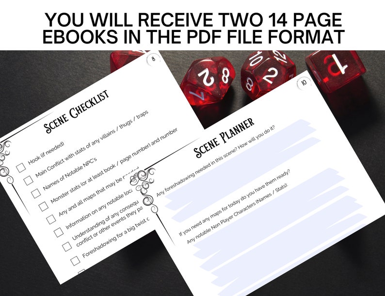 Dungeon Master Campaign Planner to Plan Your Entire TTRPG With - Etsy