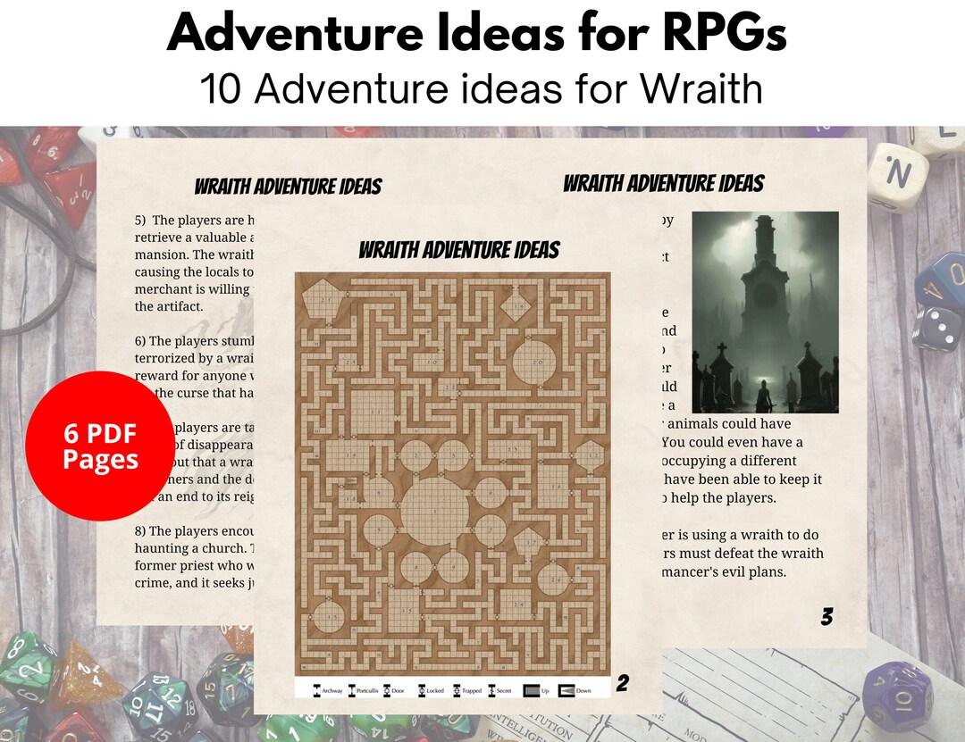 Wraith RPG Adventure Ideas in Pathfinder 2e. 10 Adventure Hooks With a ...