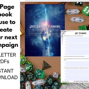Dungeon Master Campaign Planner to Plan Your Entire TTRPG With - Etsy