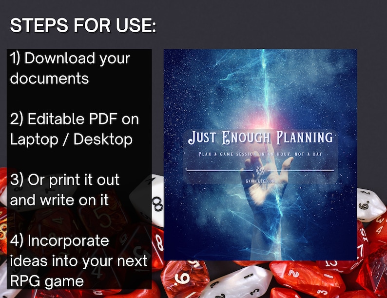 Dungeon Master Campaign Planner to Plan Your Entire TTRPG With Story ...