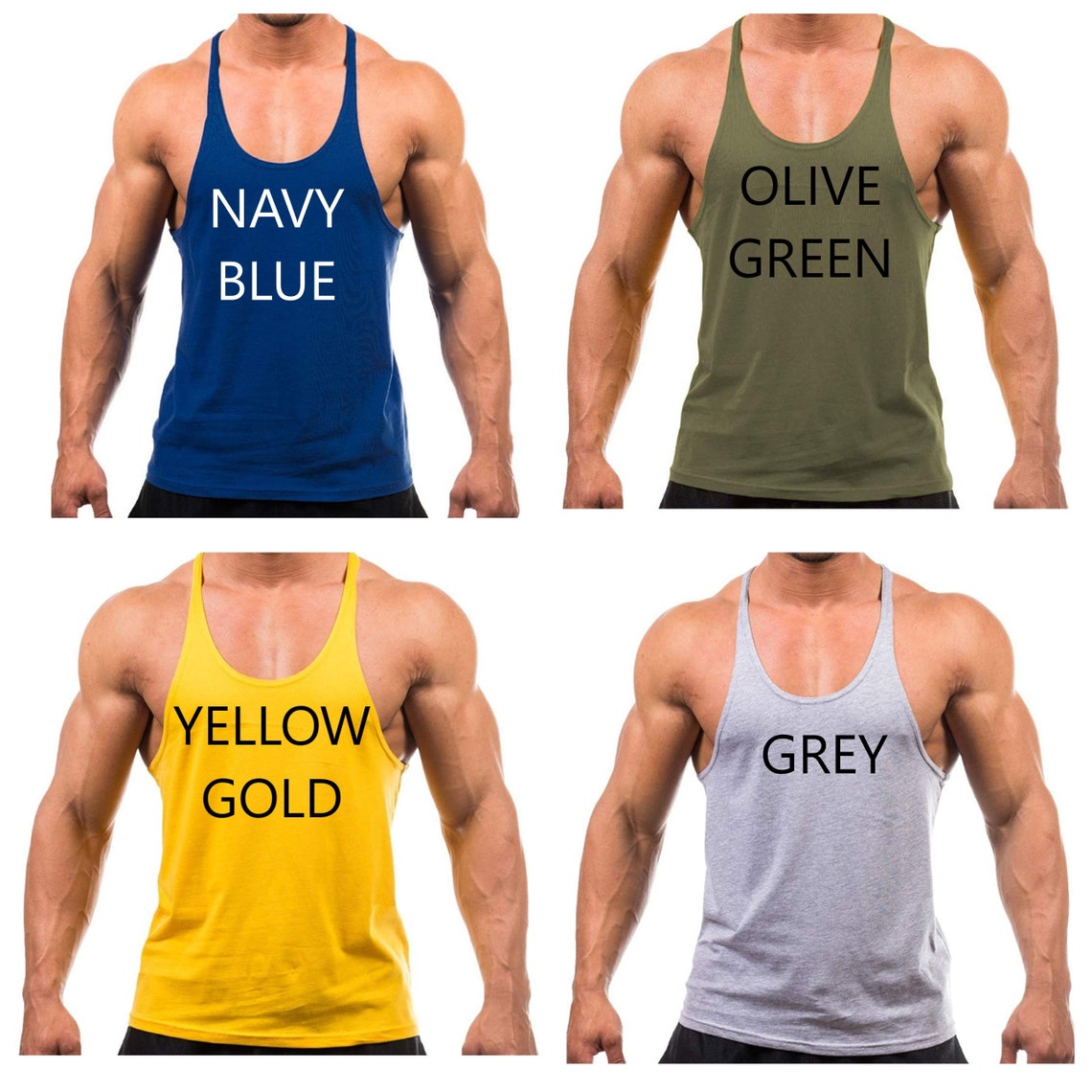 Men's Y-back Muscle Workout Bodybuilding Tank Top Redefining Dad Bod - Etsy