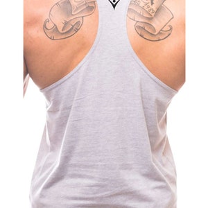 CUSTOM Men's Y-back Muscle Workout Fitness Bodybuilding Tank Top ...