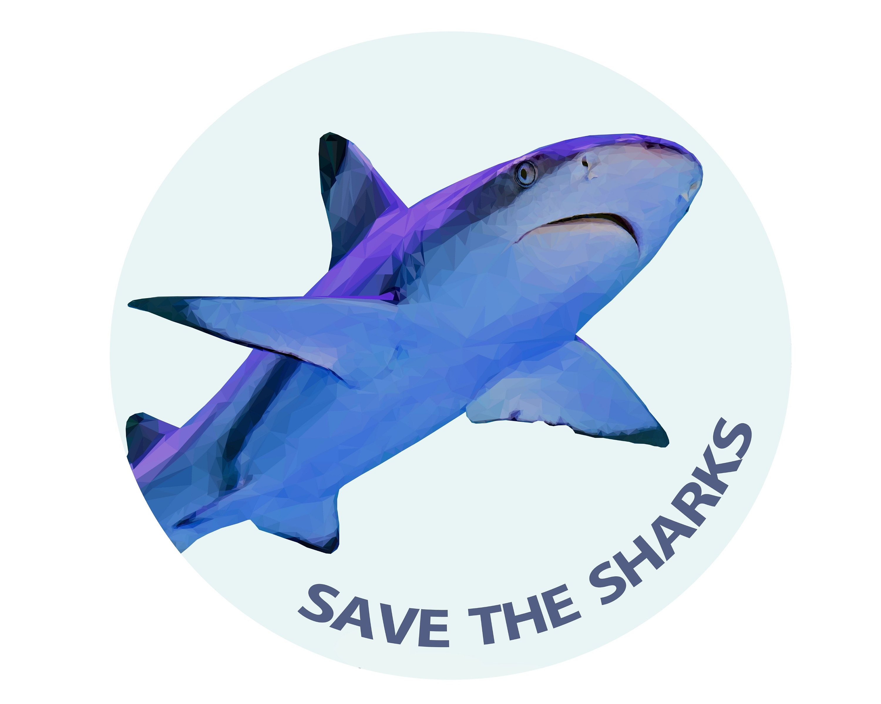 Sticker Save the Sharks Ocean Conservation Vinyl Decal Water & | Etsy