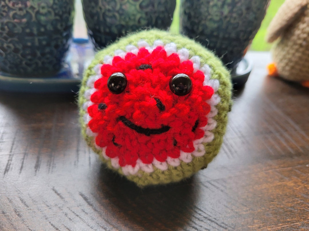 Crochet Happy Watermelon Pattern - Etsy