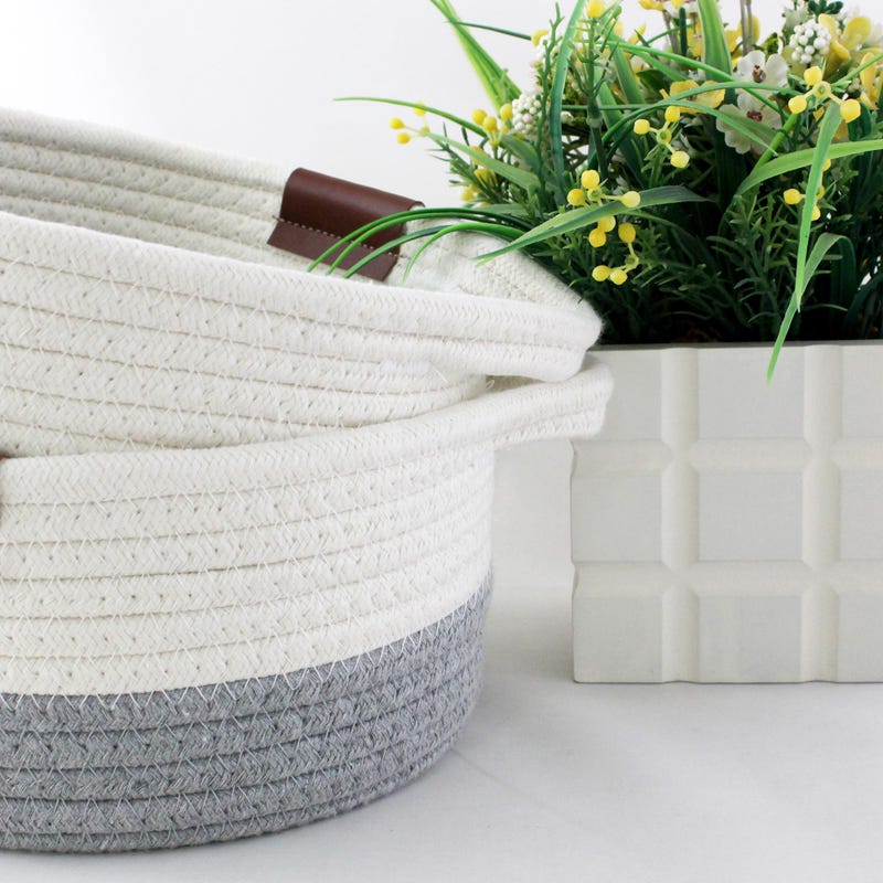 Round Basket - Etsy