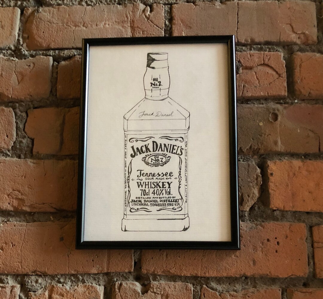 Jack Daniels Print - Etsy