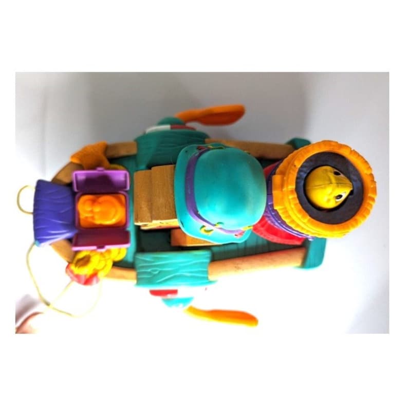 Fisher Price Winnie the Pooh 2001 Pull Along Singing Boat - Etsy