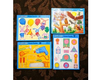 Picture Puzzle Patch - Etsy