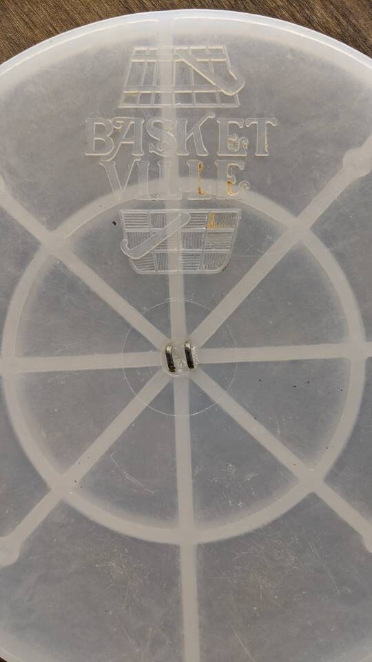 BASKETVILLE Firkin Cookie Container Jar Basket Bucket with | Etsy