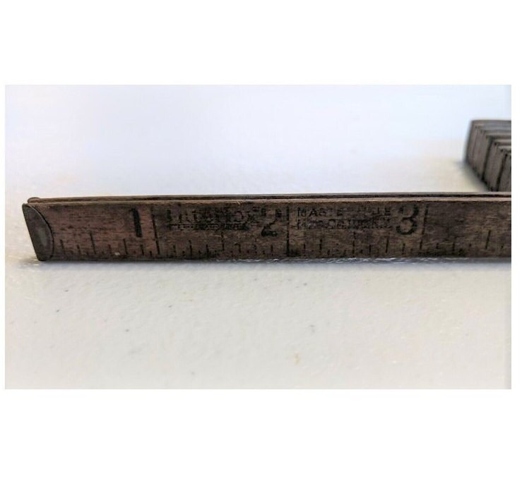 Antique Interlox Master Rule No.106 Wooden Master Slide Tool Tape ...