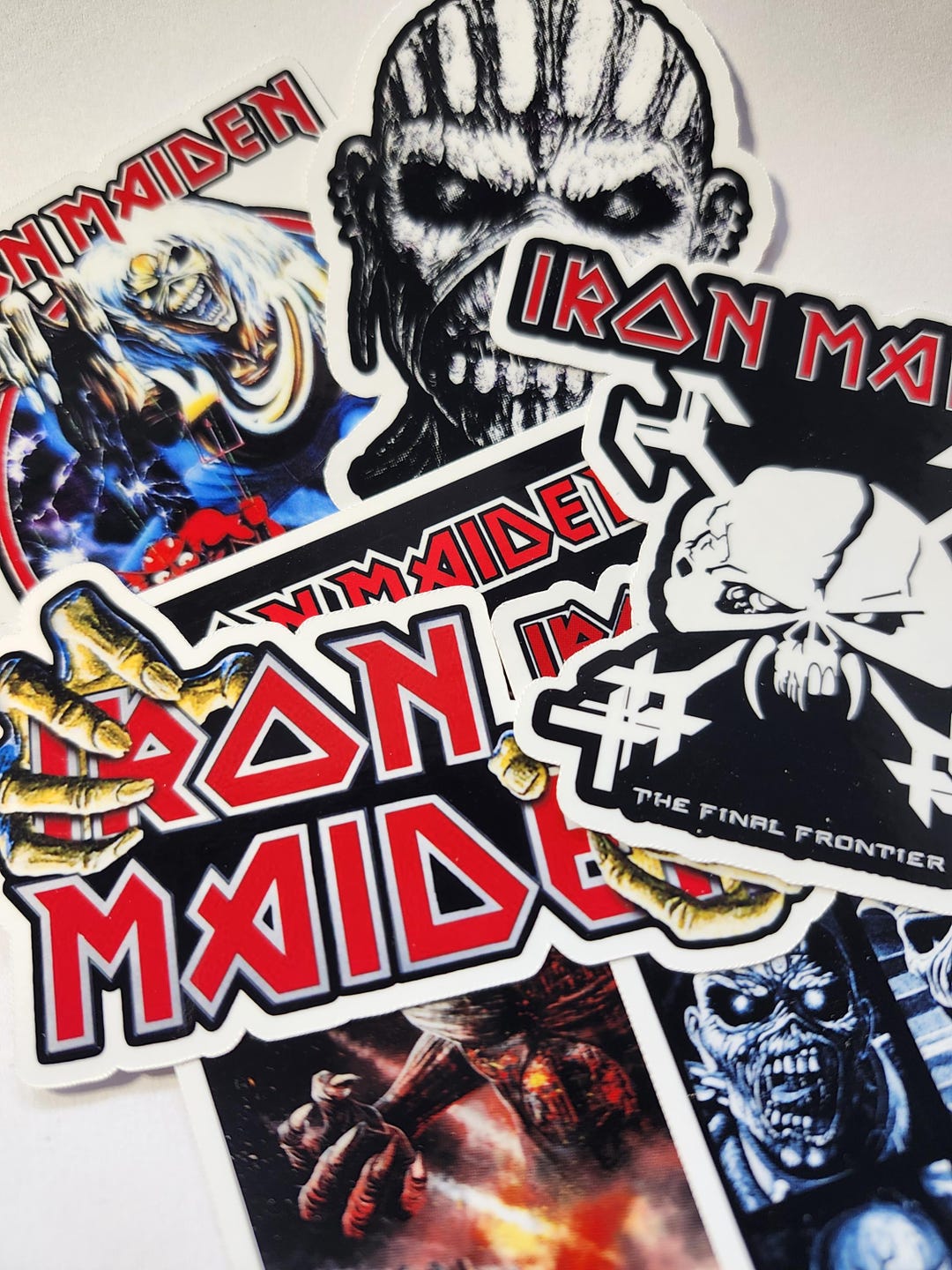 6 Iron Maiden Stickers - Set 2 - Etsy