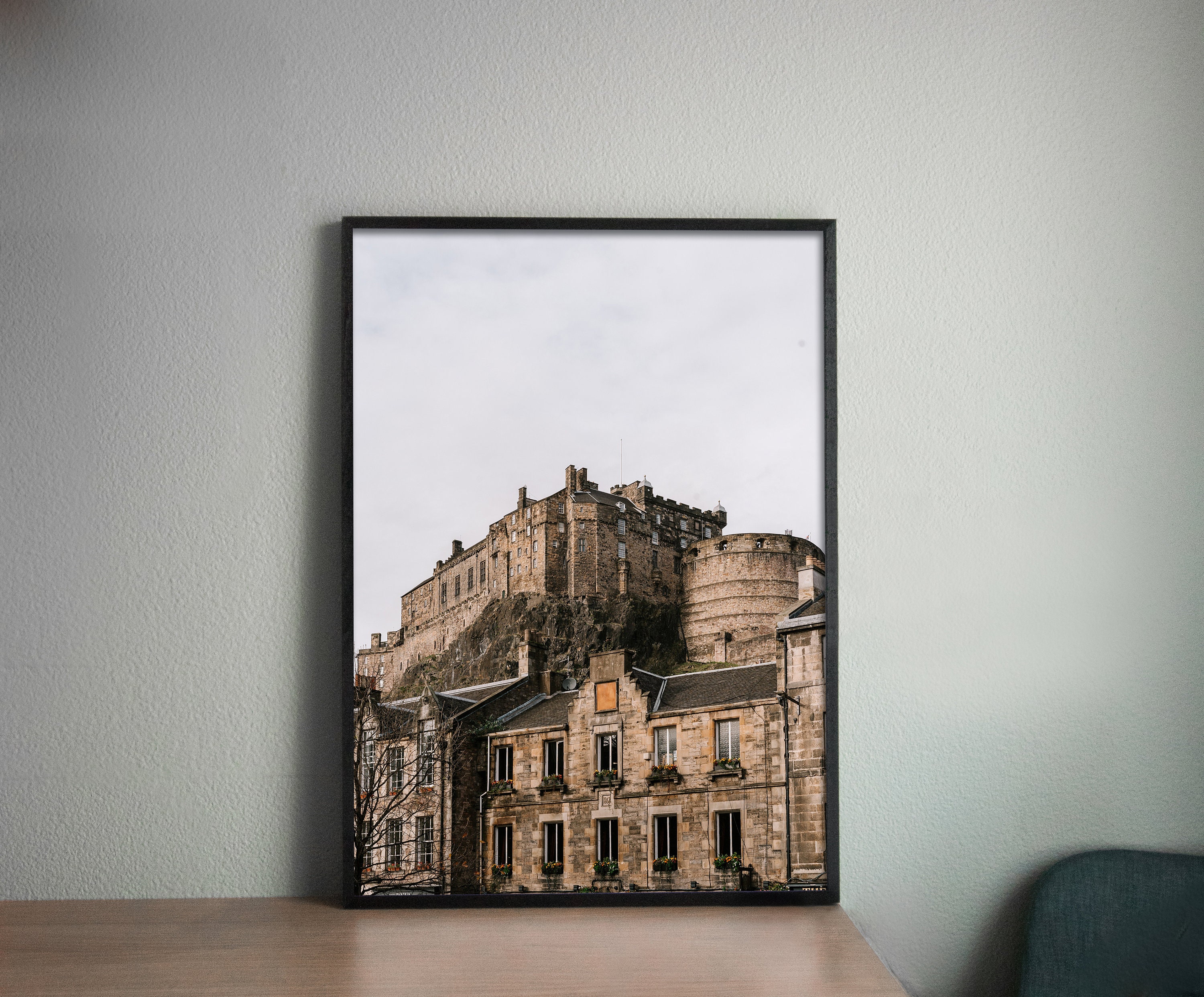 Edinburgh Castle Print, Scotland Print, Edinburgh Print, Scotland ...