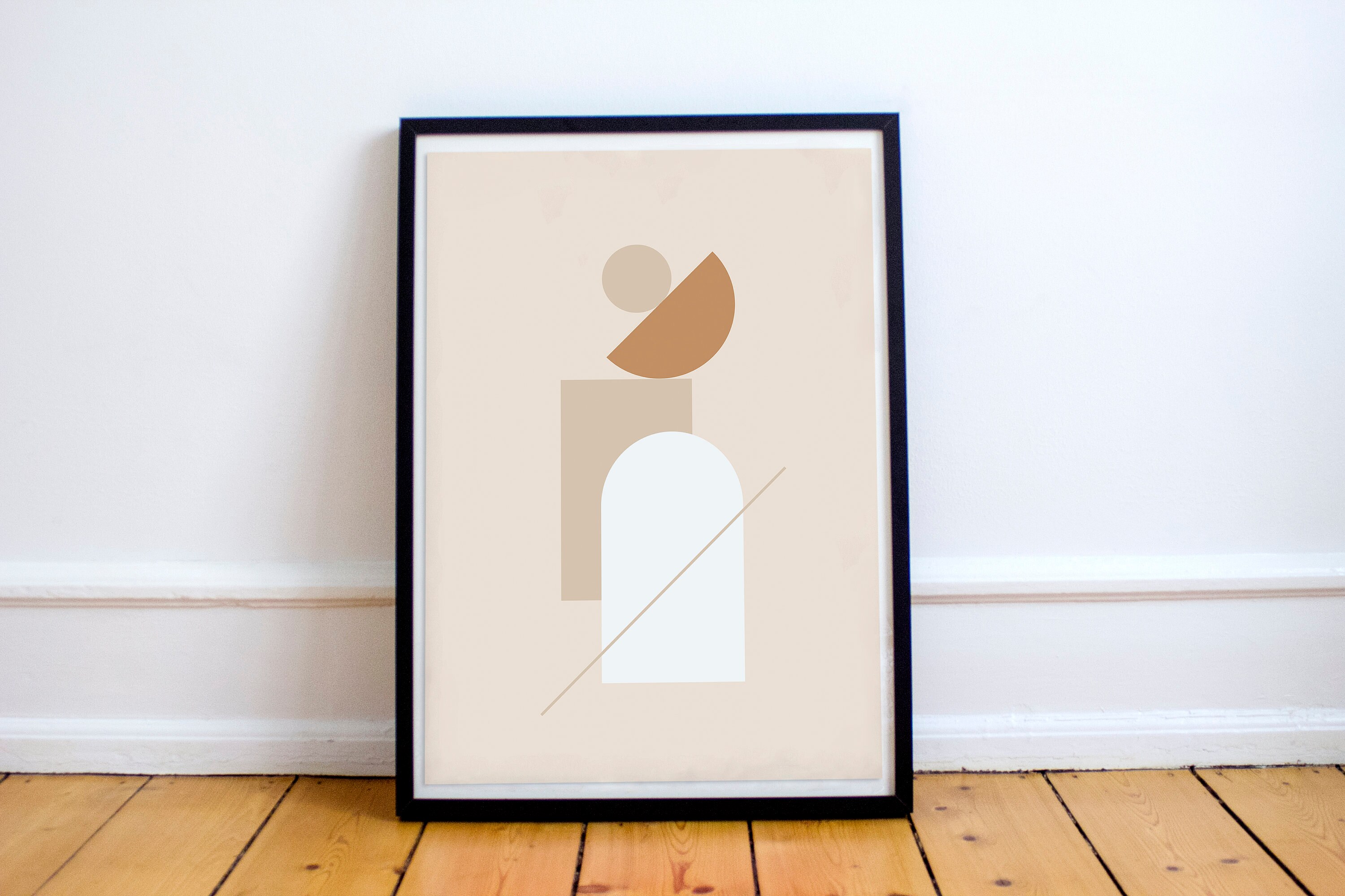 Modern Geometric Shape Print PRINTABLE ART Geometric Art - Etsy