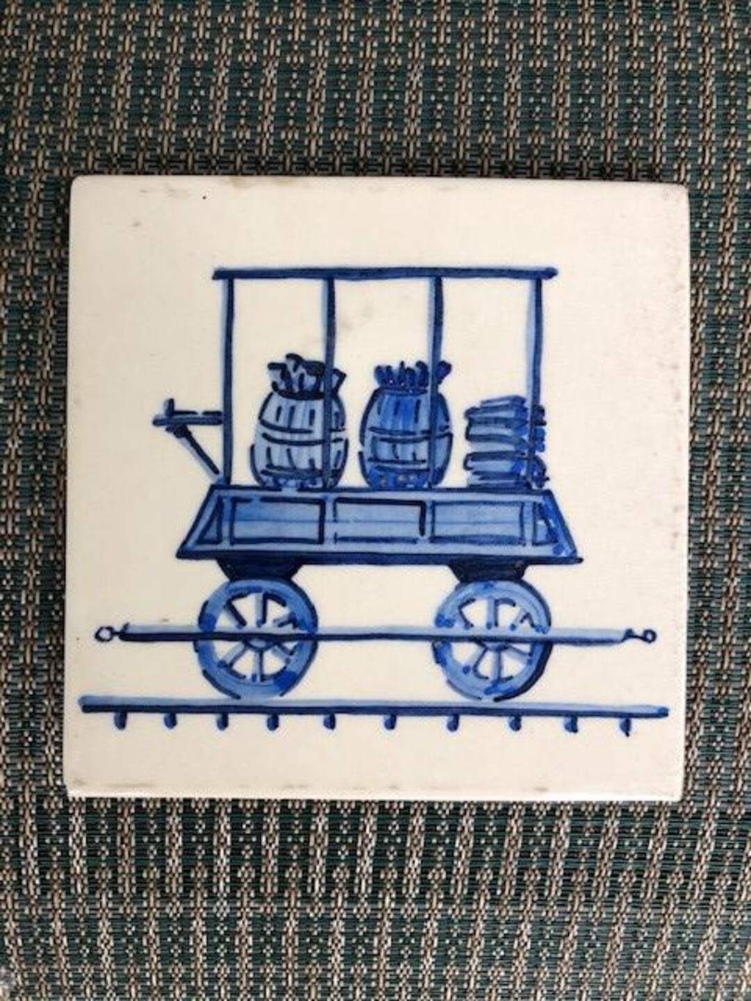 Antique Delft Blue Tiles - Etsy