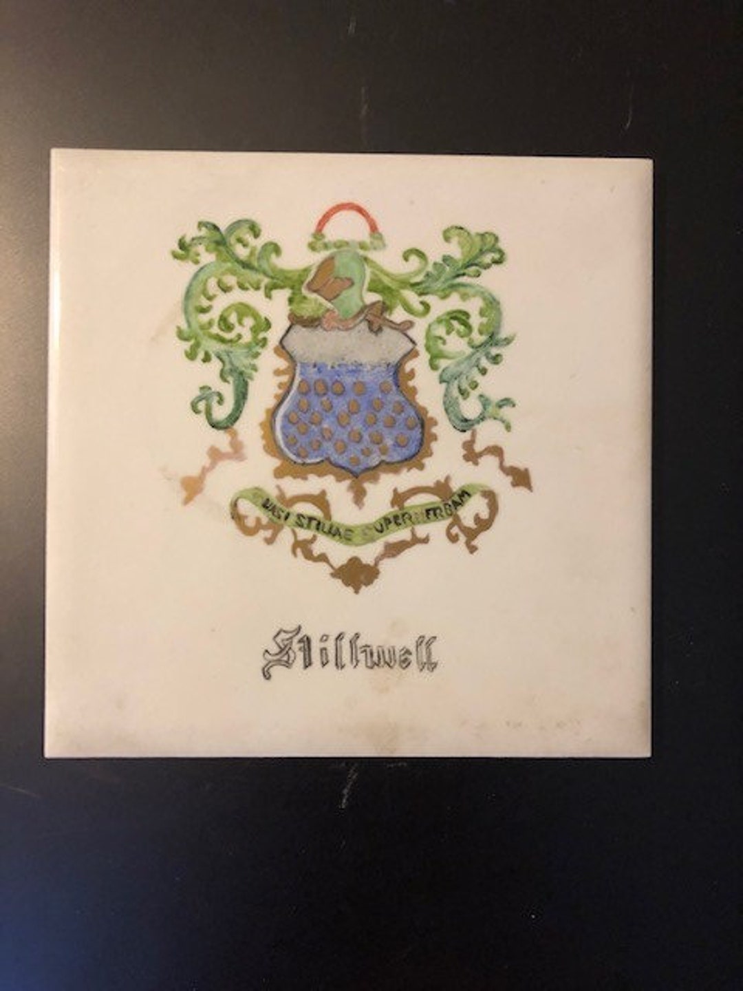 Vintage Dutch Crest Tiles - Etsy