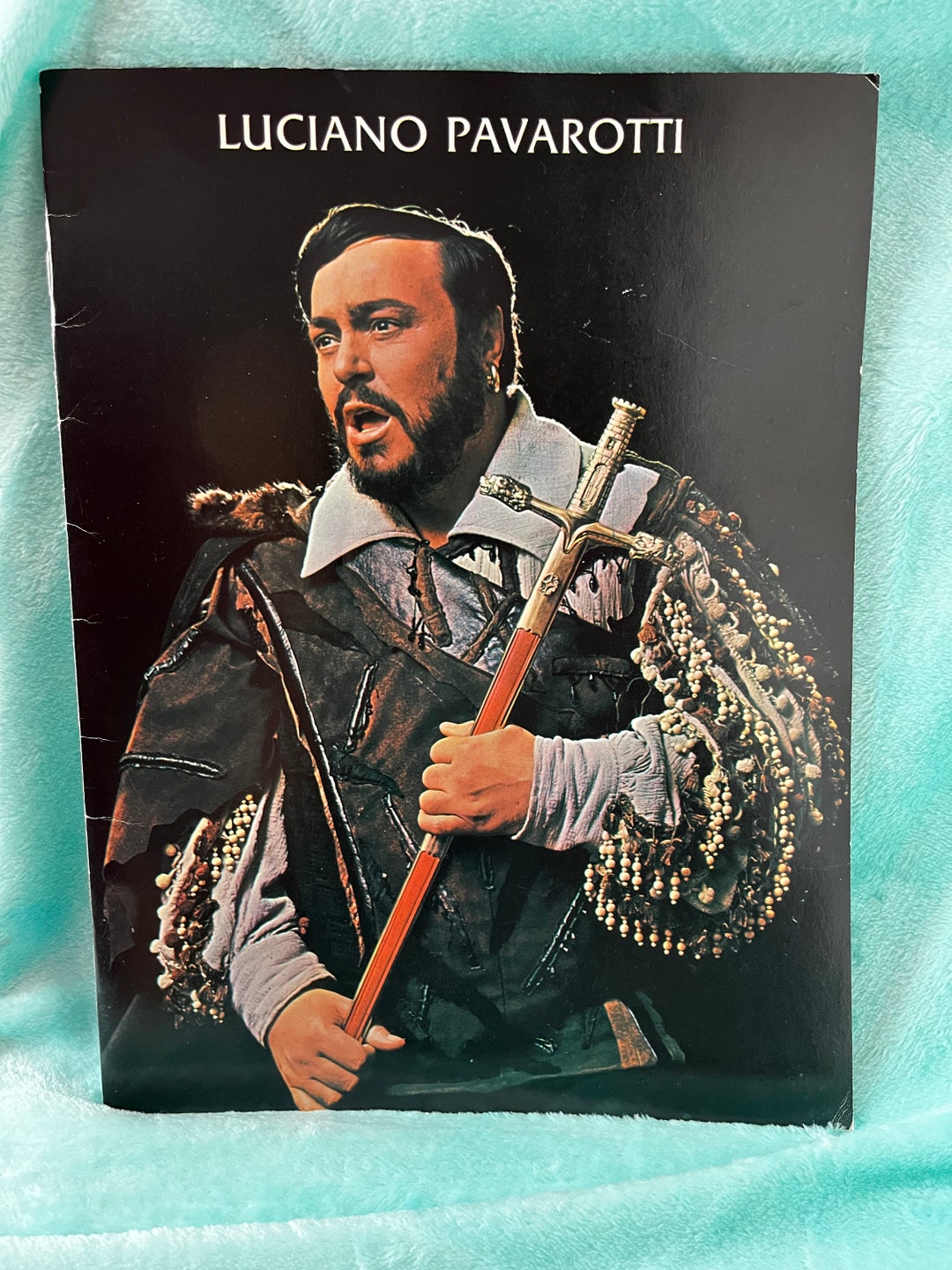 Vintage Luciano Pavarotti Program - Etsy