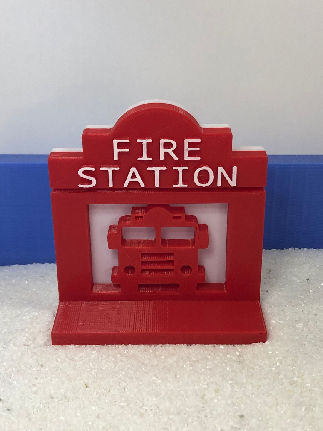 Fire Station Miniature for Sandtray - Etsy