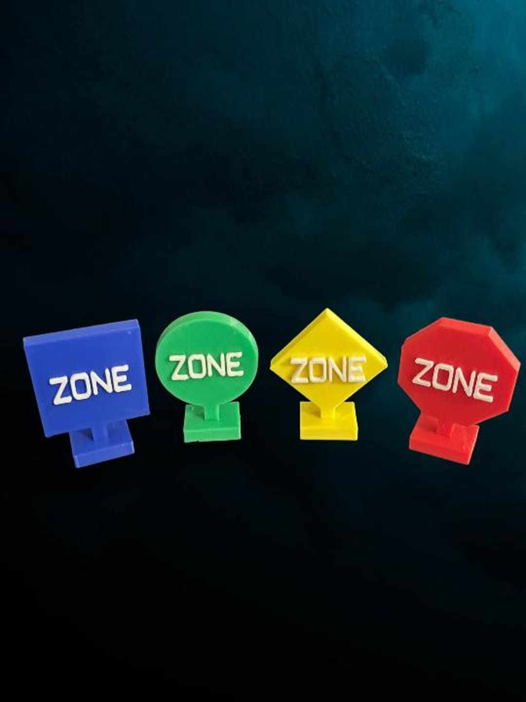 Zones of Regulation Miniature Sign Set for Sandtray - Etsy