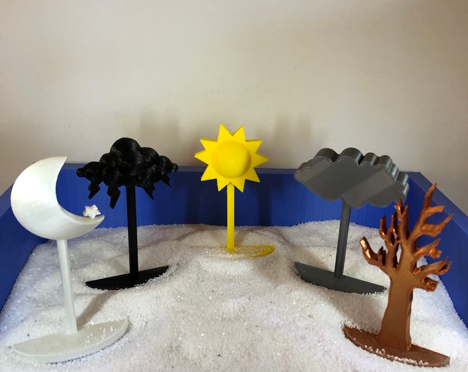 3 Miniatures Weather Set of 5 - Etsy