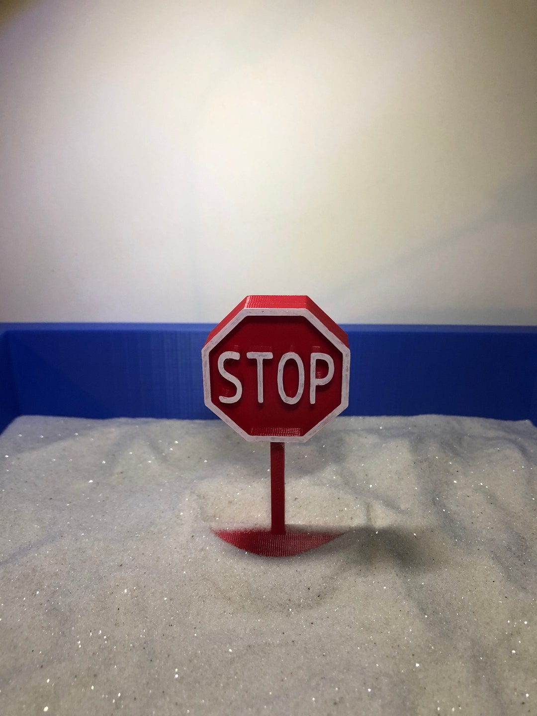 Sandtray Miniature Sign "stop" - Etsy