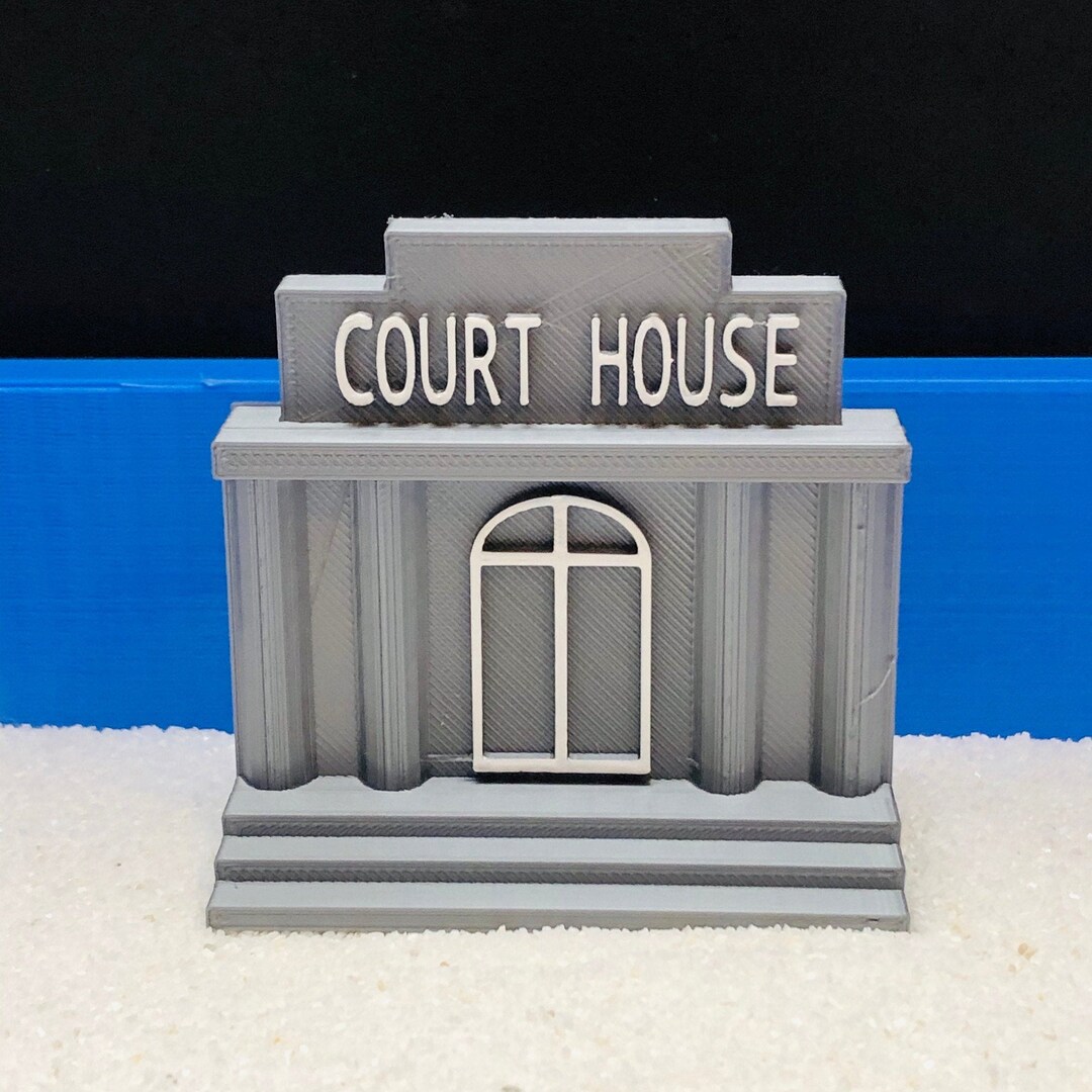 Court House Miniature for Sandtray - Etsy