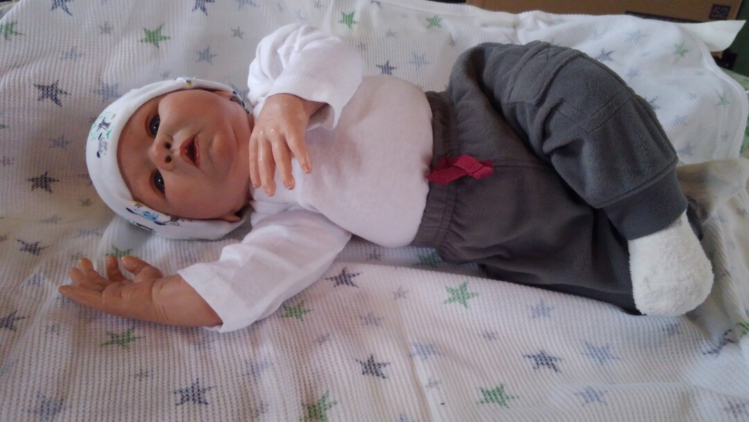 Porcelain Baby, Life-size, Newborn, Bountiful Baby, 20 Inch, Cloth and ...