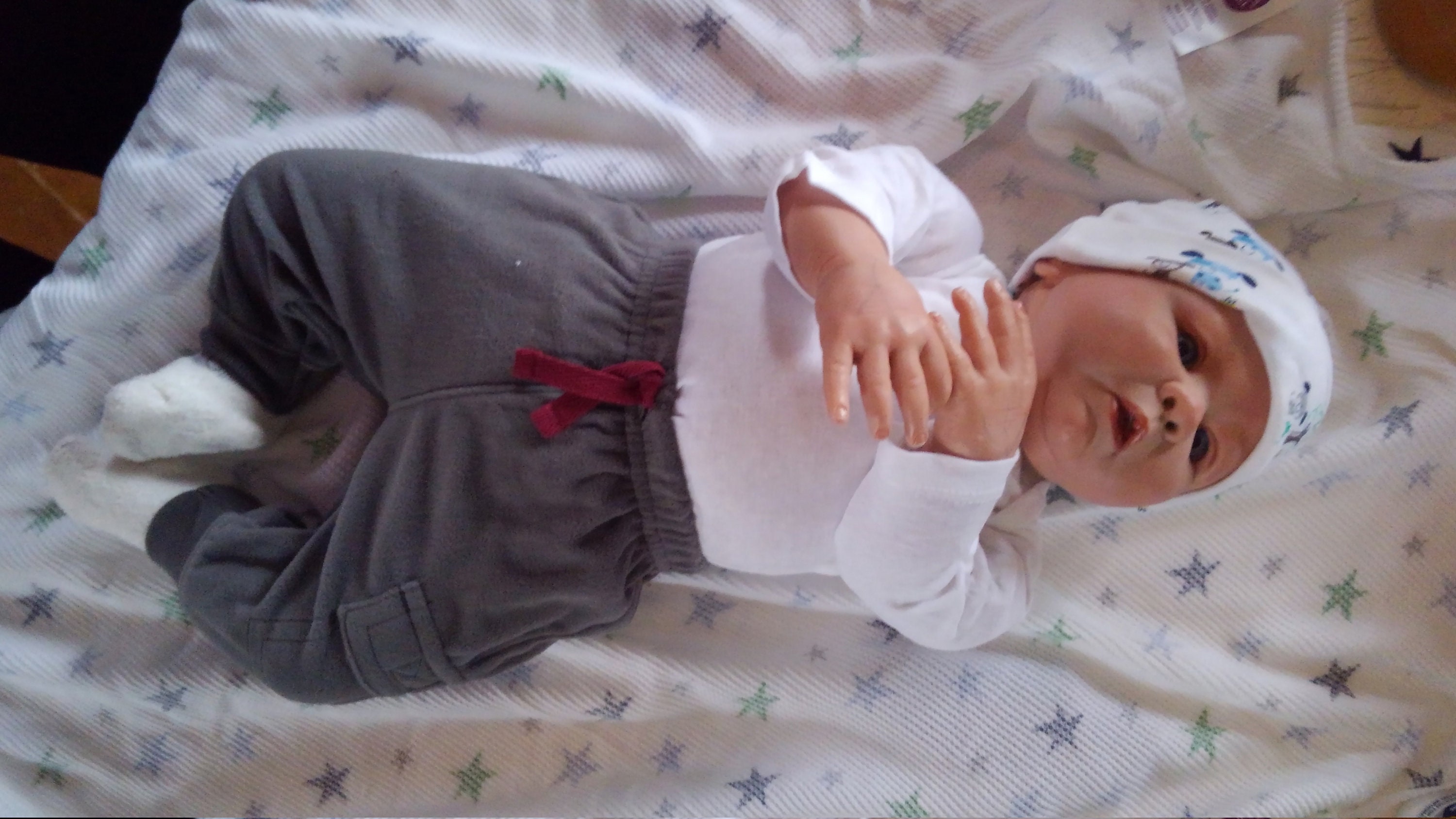 Porcelain Baby, Life-size, Newborn, Bountiful Baby, 20 Inch, Cloth and ...