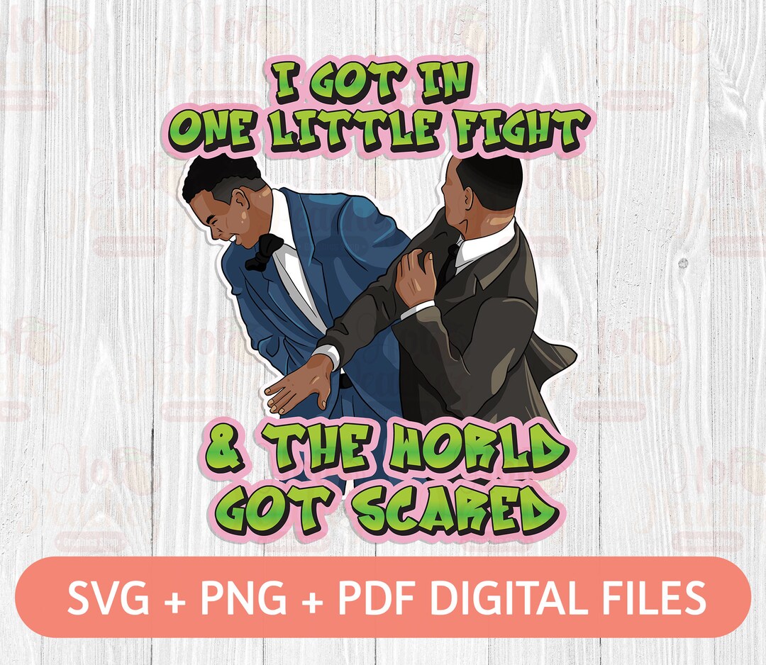 Oscars 2022 Slap SVG Sublimation Digital Download - Etsy