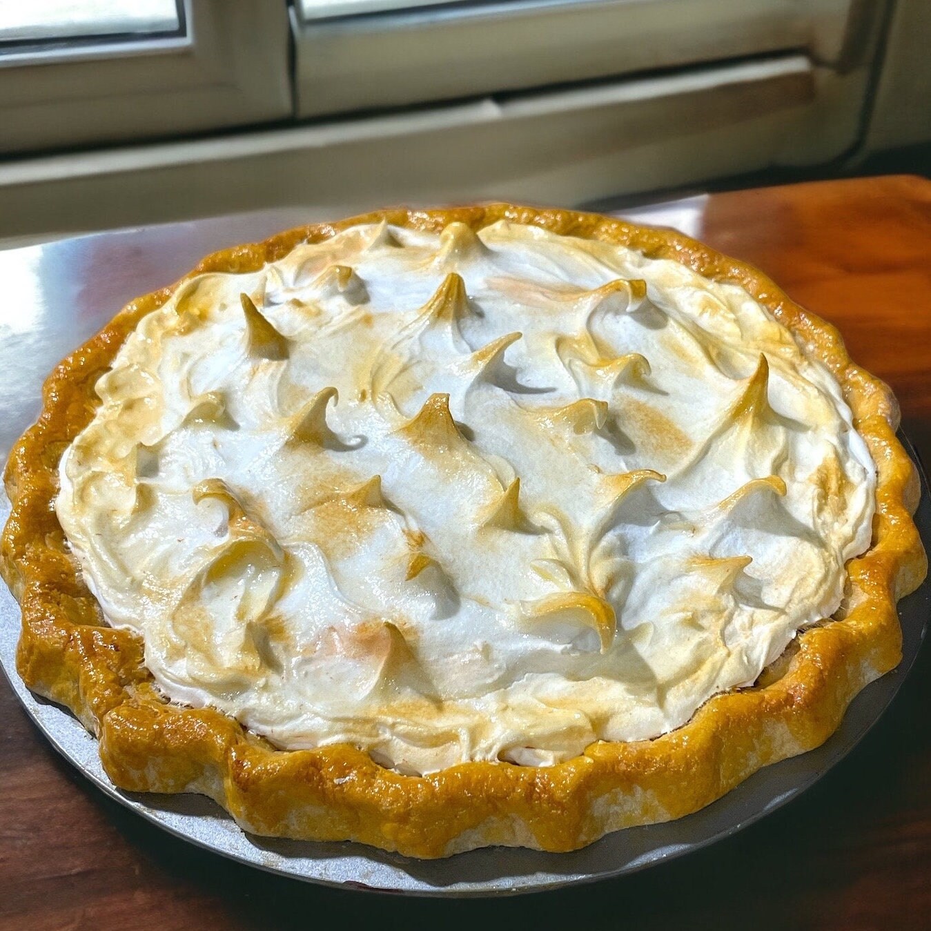 FAKE LEMON MERINGUE Display Lemon Meringue Pie Home Staging Movie Prop ...