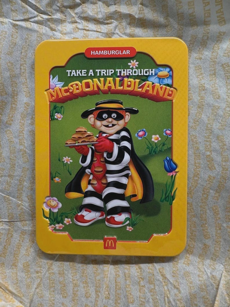 2025 Mcdonald's Collector Mcdonaldland Tins Adult Happy Meal Toys #1-6 or Set - Etsy