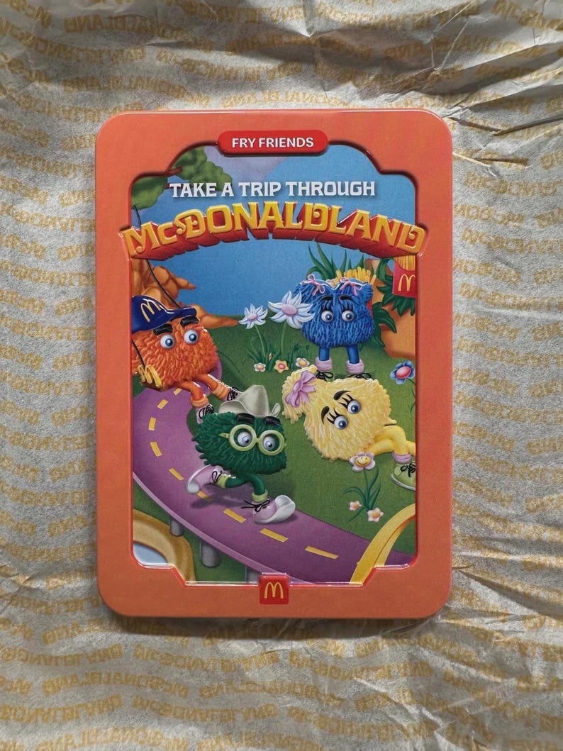 Mcdonald's Collector Mcdonaldland Tins Adult Happy Meal Toys #1-6 or Set - Etsy