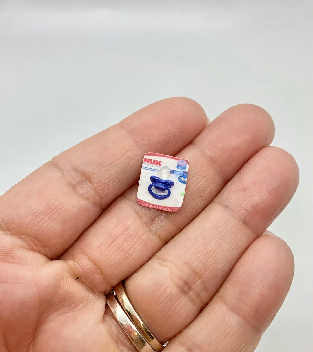 Miniature Blue Pacifier for Dollhouse 1/12 Scale - Etsy