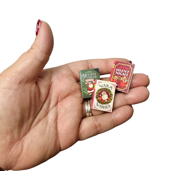 Christmas Mini Books - Etsy