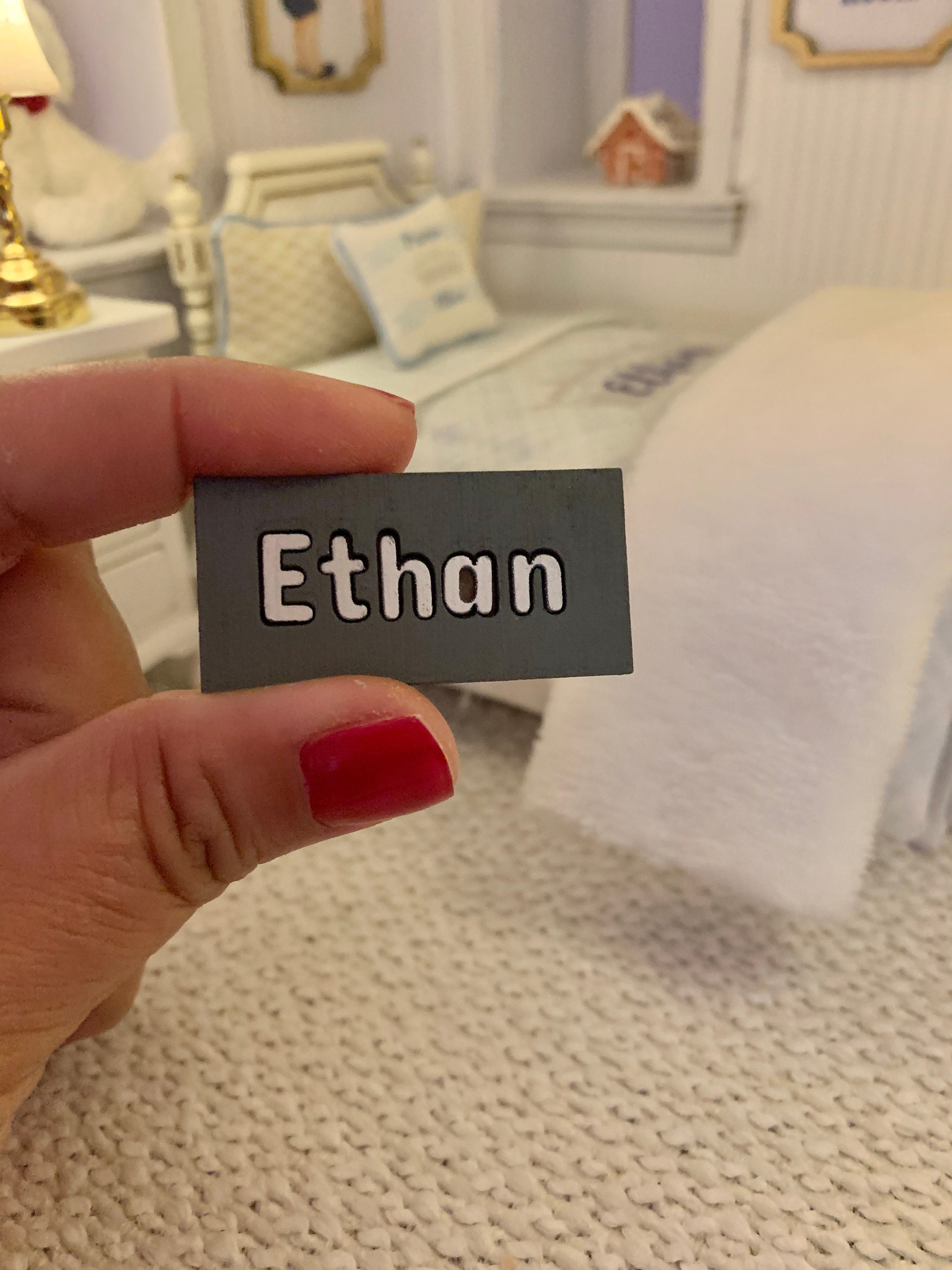 Miniature Personalized Name Puzzle | Etsy