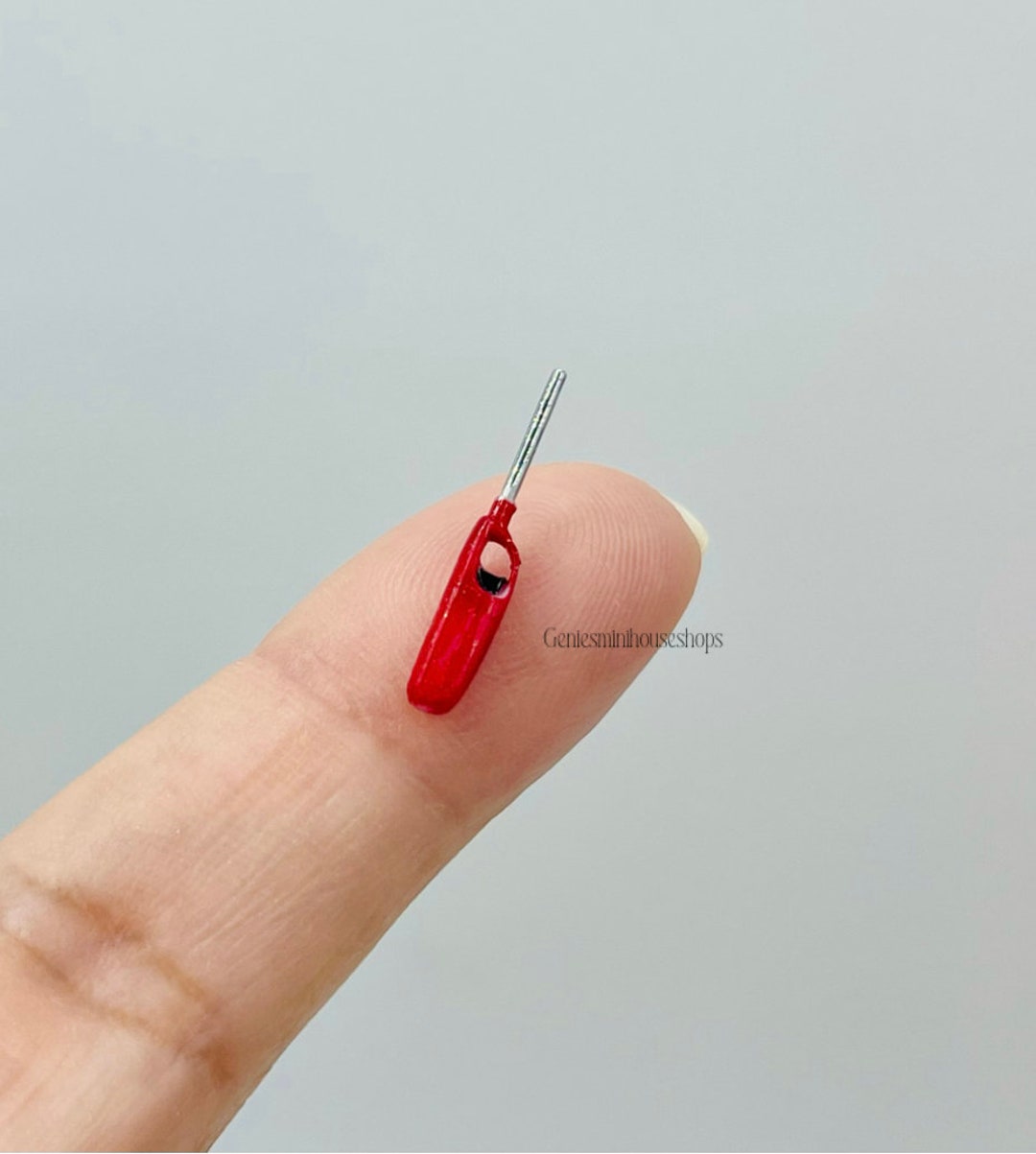 1/12 Scale Miniature Long Lighter for Dollhouse - Etsy