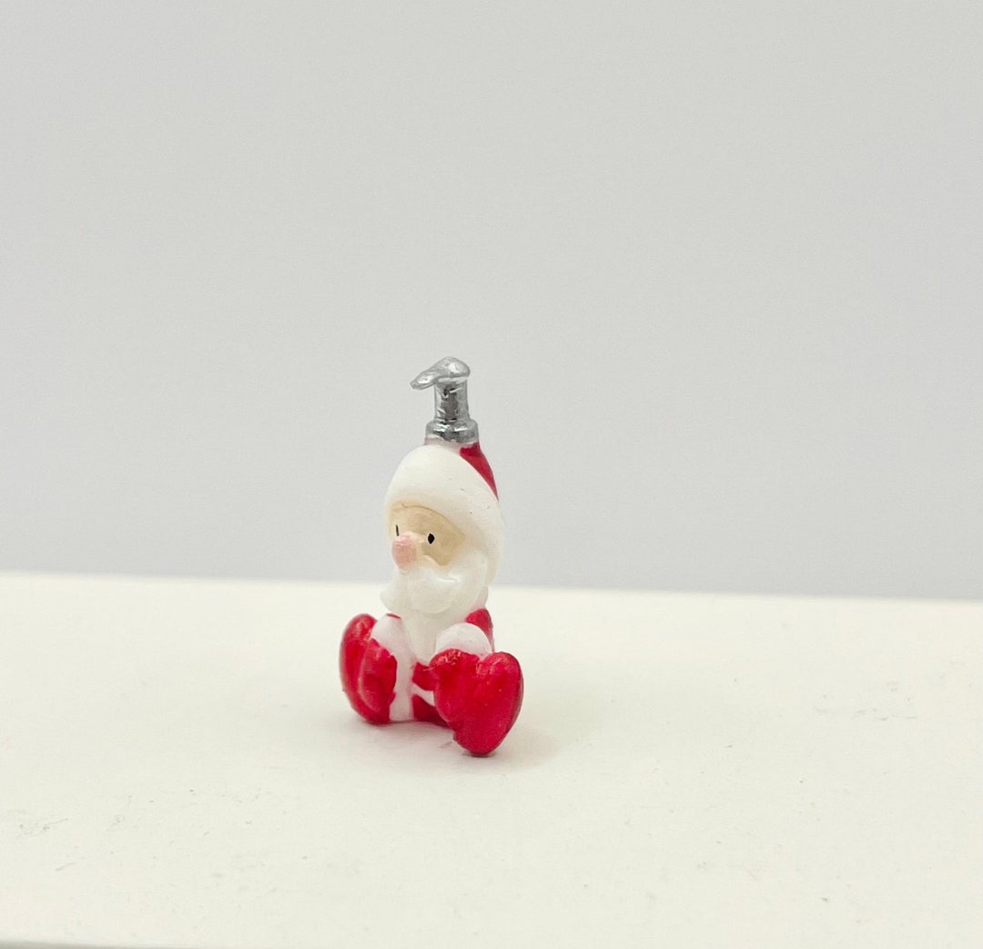 Miniature Santa Soap Dispenser 1/12 Scale - Etsy