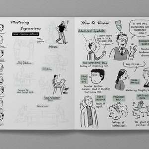 Comic Sketchbook | Blank Comic Book With Comic Art Tutorials - Create ...