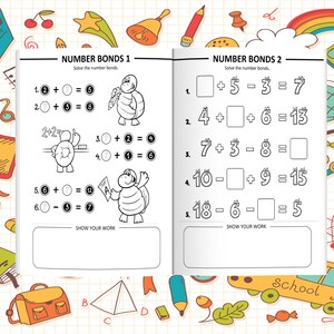 MADE IN USA | Preschool, Kindergarten, 1st Grade Math Workbook Age 2-7 ...