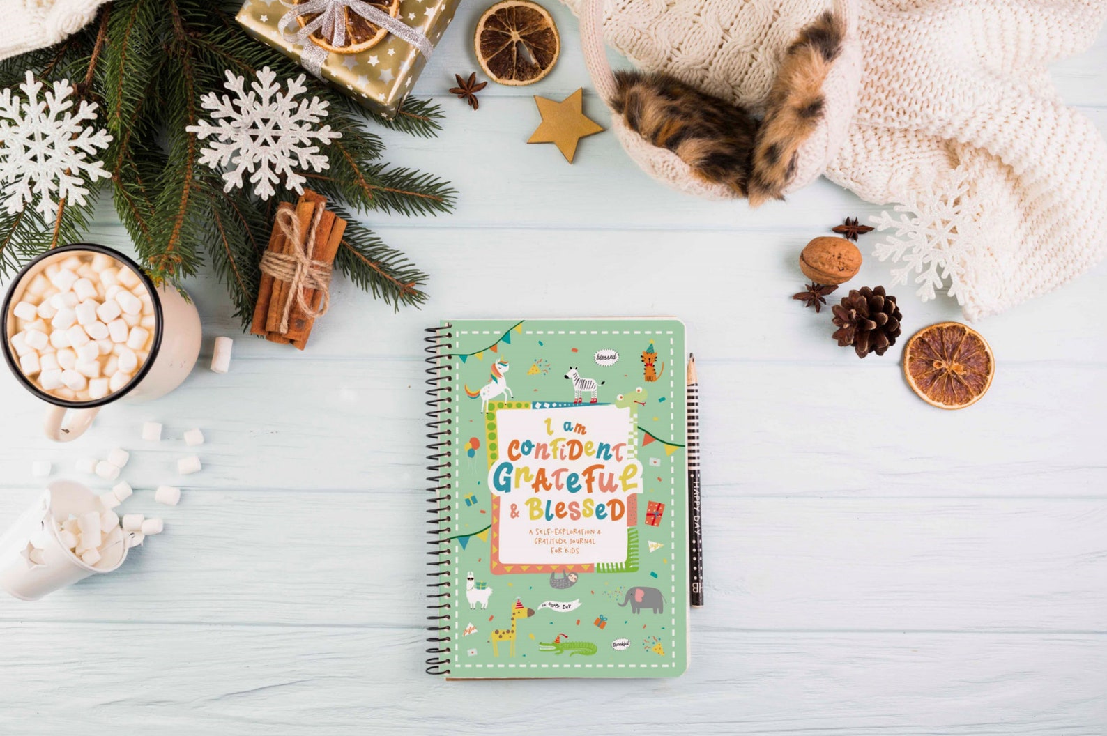 Personalized Gratitude Journal for Kids: Daily Mindfulness Notebook - Etsy