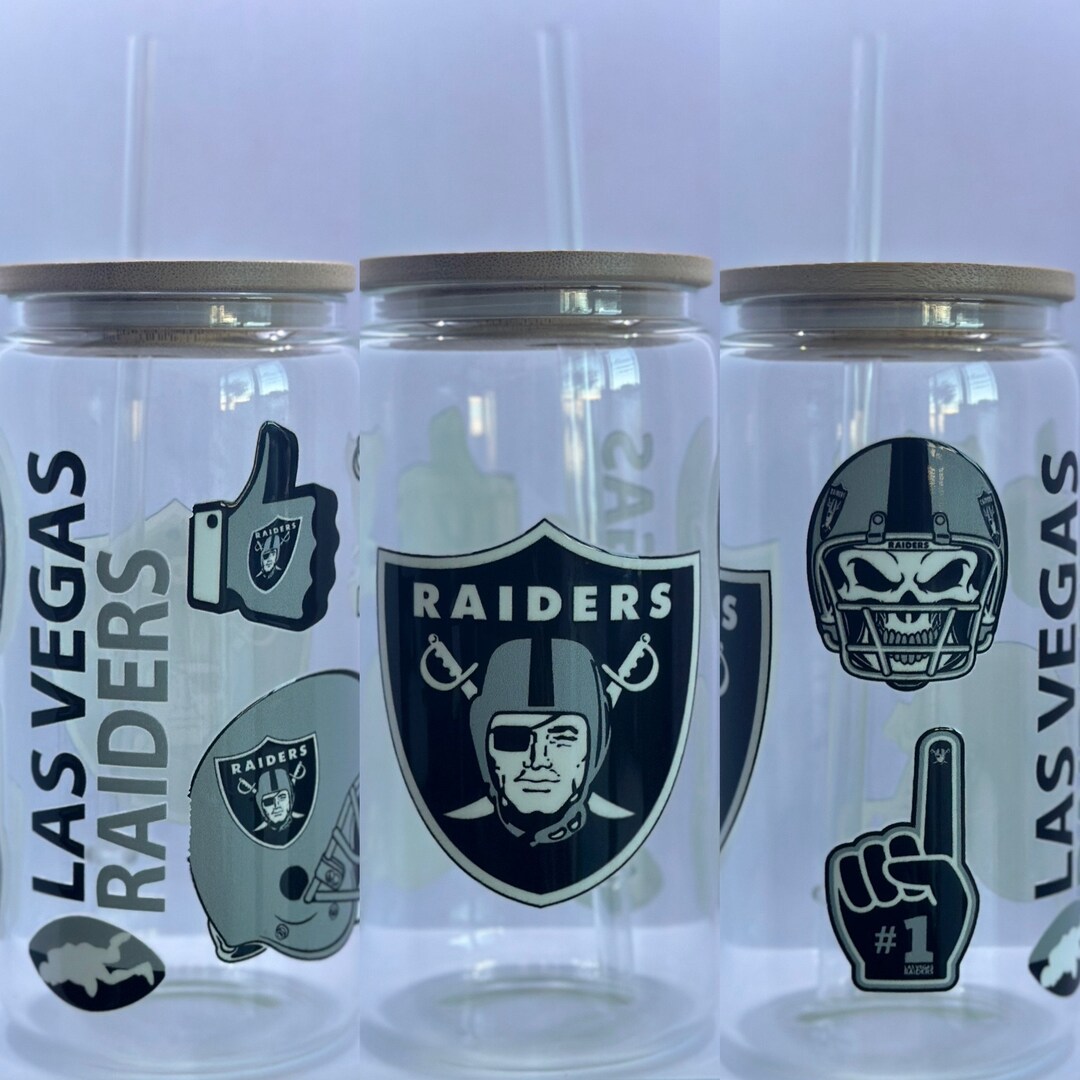 Las Vegas Raiders Libbey Glass - Etsy