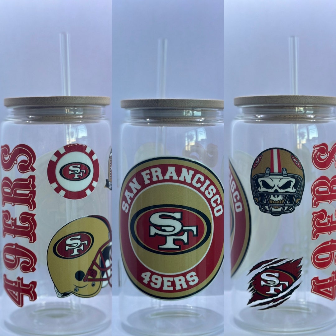 San Fransisco 49ers Libbey Glass - Etsy